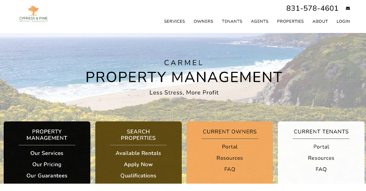 Pebble Beach Property Management | Cypress and Pine